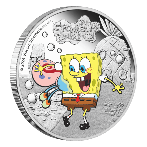 1 oz 2024 25th Anniversary of Spongebob Squarepants: SpongeBob & Gary ...