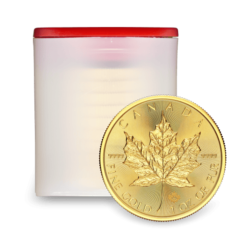1 oz 2025 Canadian Maple Leaf Gold Coin | Royal Canadian Mint | Silver ...