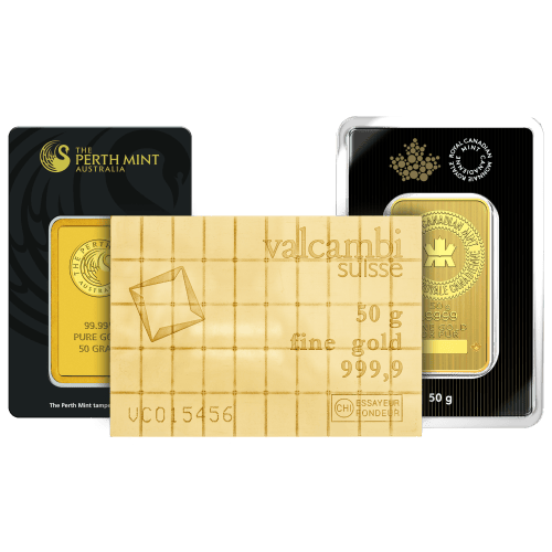50 gram Our Choice Gold Bar | LBMA Approved | Schiff Gold
