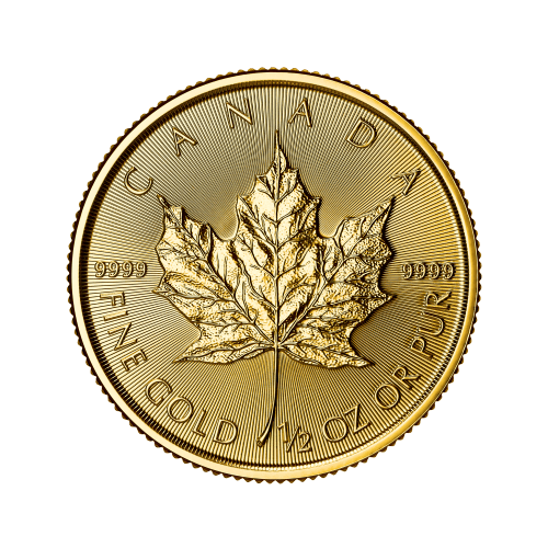1/2 oz 2026 Canadian Maple Leaf Gold Coin | Royal Canadian Mint ...