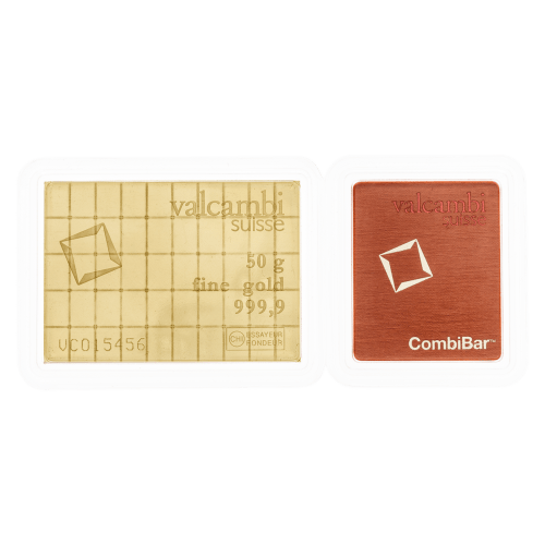 Buy 50 g (50 x 1 g) Valcambi Gold CombiBars | Schiff Gold