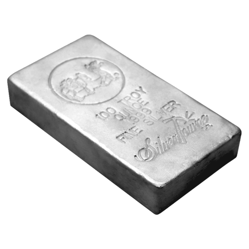 100 oz silver bars