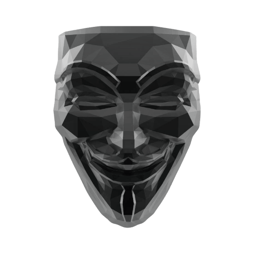 silver mask guy